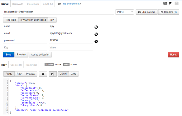User Login And Registration Using Nodejs And Mysql With Example